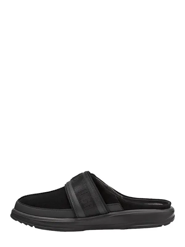 UGG Kick It Slide Cozy Lightweight Fashion Slippers - Black