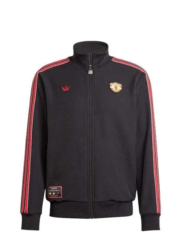Adidas Manchester United Track Jacket - Black/red