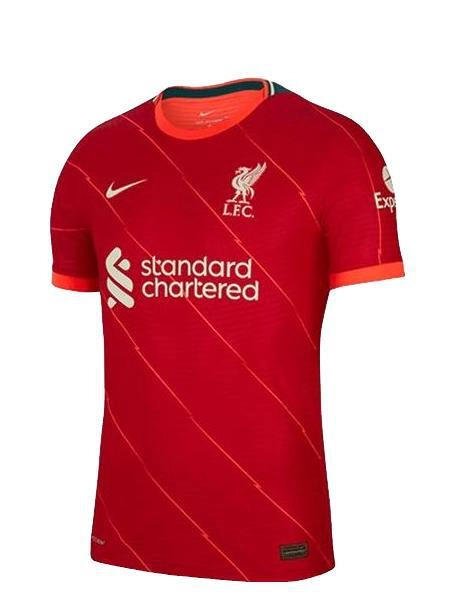Nike Liverpool Fc 21-22 Home Player Edition Jersey - Red