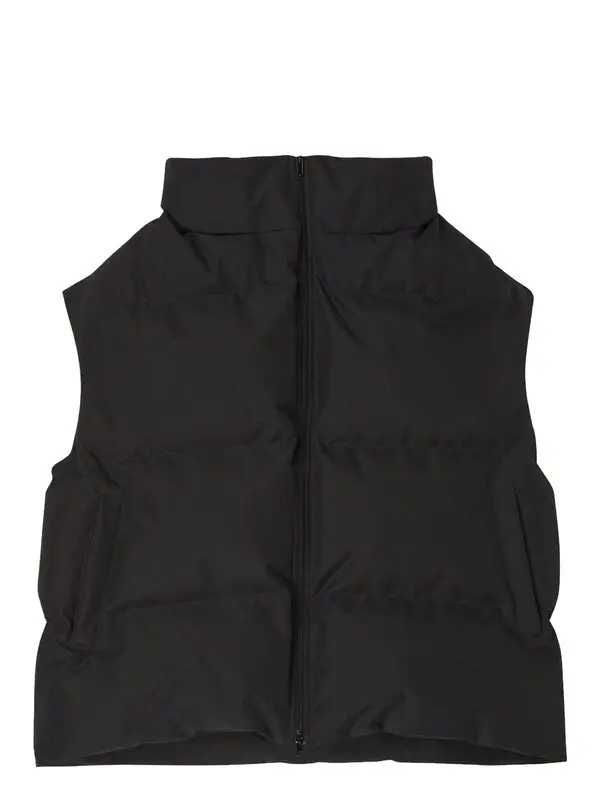Balenciaga Swing Puffer Gilet - Black