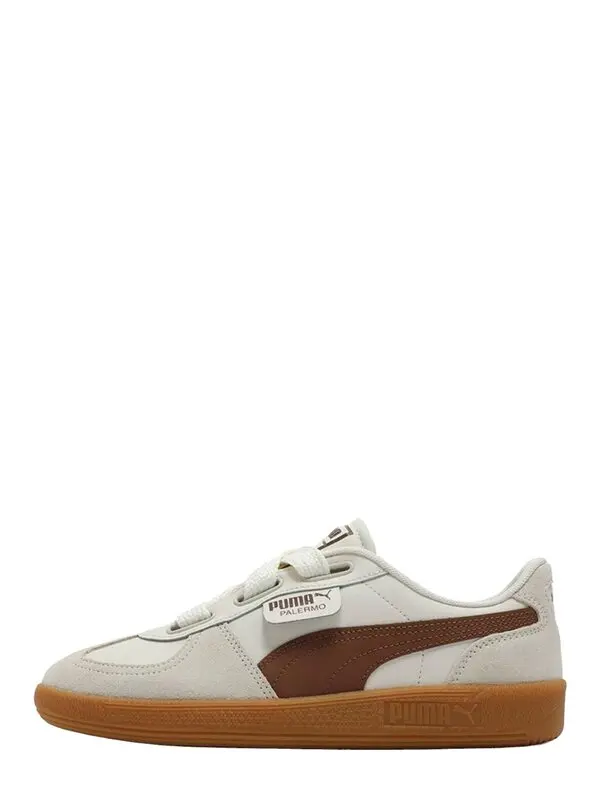 PUMA Palermo Wide Lace Sd Sneakers - Beige/brown
