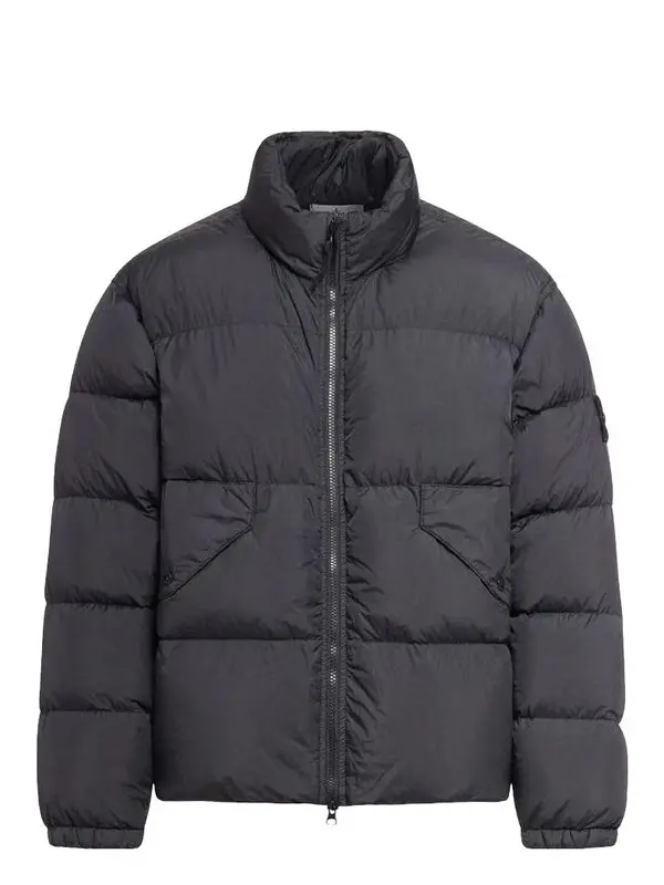 Stone Island Puffer Down Jacket - Black