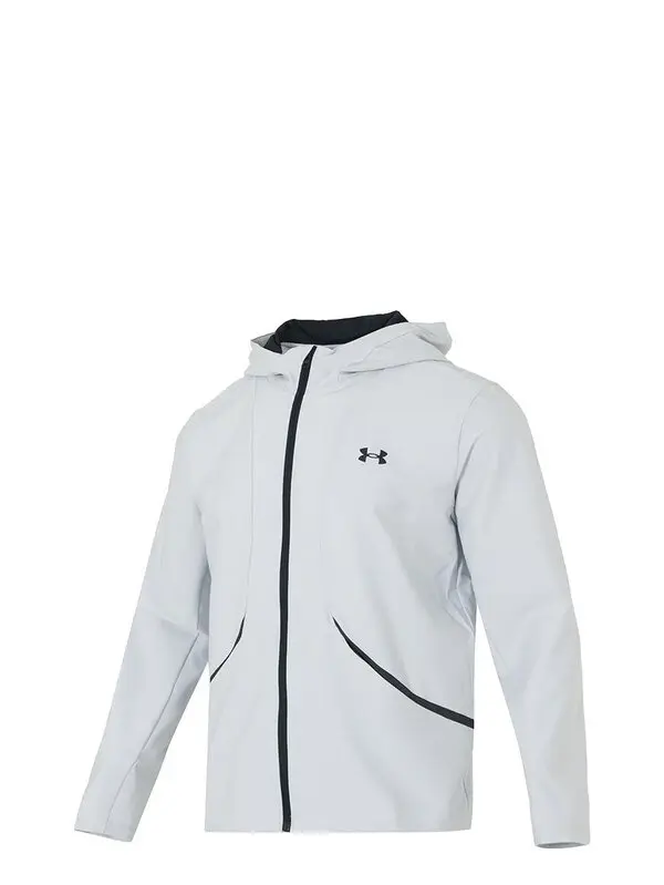 Under Armour Unstoppable Woven Jacket - Halo Gray/black