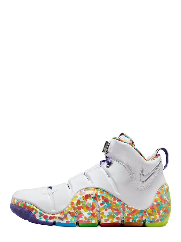Nike Lebron 4 Retro "fruity Pebbles - White/redgreen