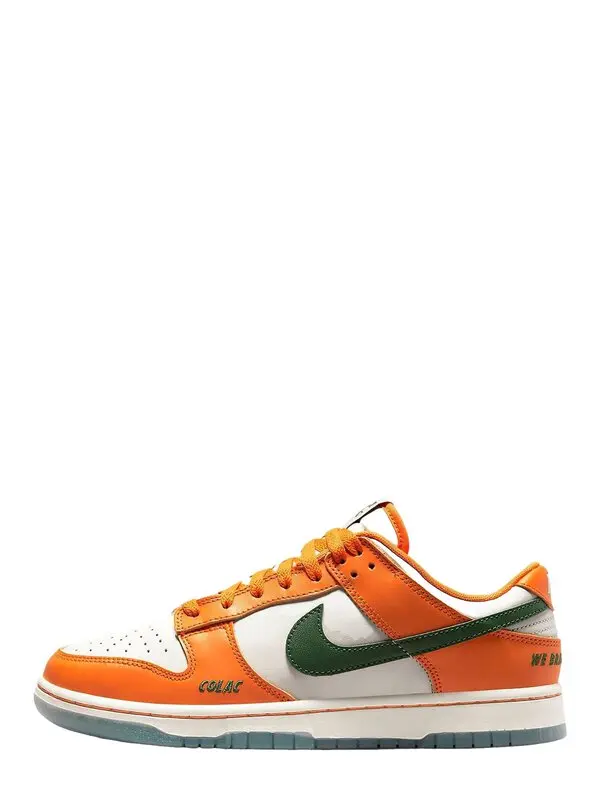 Nike Florida A&m University Dunk Low 'rattlers - Whiteorange