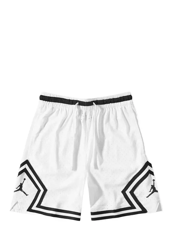 JORDAN Sport Dri-fit Diamond Shorts - White/black