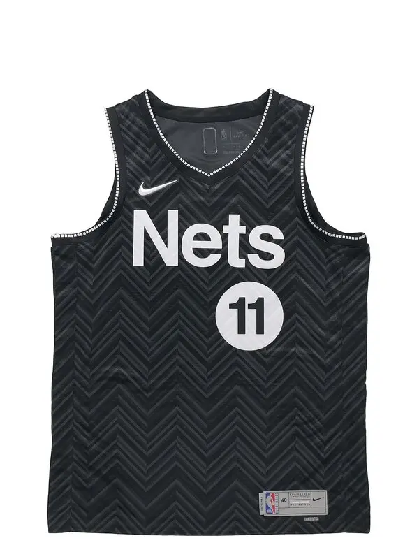 Nike Brooklyn Nets Kyrie Irving No. 11 Basketball Jersey - Black