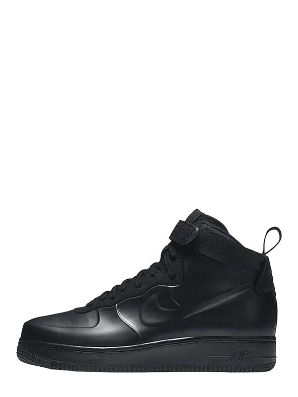 Nike Force 1 Foamposite Cup High Top Sneakers - Black