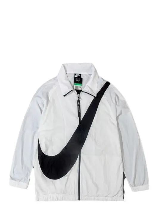 Nike Big Swoosh Collar Jacket - White