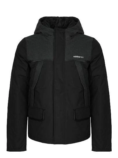 Adidas Neo Hooded Down Jacket - Multi-color