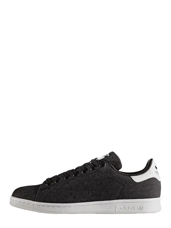 Adidas Originals Stan Smith Denim Sneakers - Black