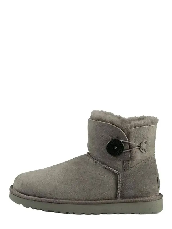 UGG Mini Bailey Button Ii Boots - Grey