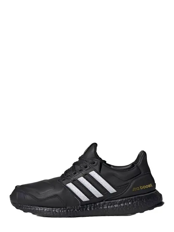 Adidas Ultraboost Dna " Leather" Lace-up Sneakers - Black