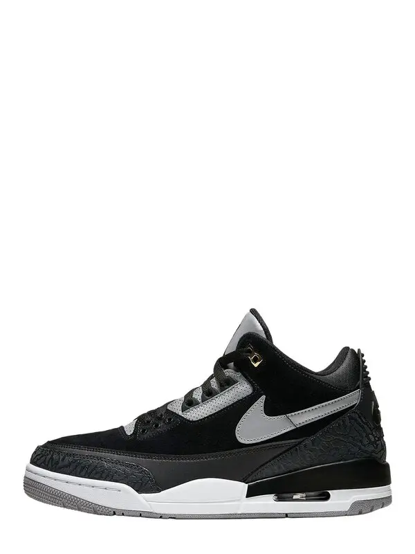 JORDAN Air 3 Retro Tinker Sp 'black Cement - Black/cement Grey-metallic Gold