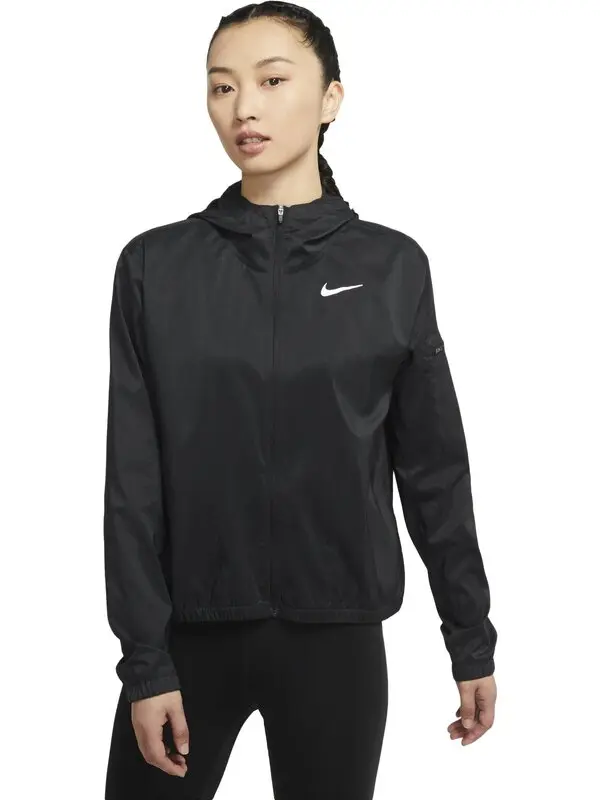 Nike Hooded Zip-up Jacket - Black
