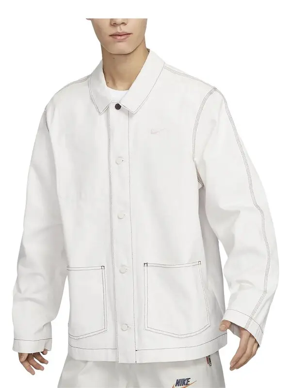 Nike Work Jacket - White/grey