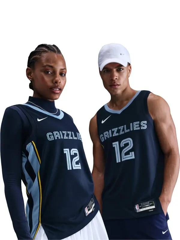 Nike Dri-fit Nba Memphis Grizzlies Ja Morant Icon Edition 2022/23 Swingman Jersey - None