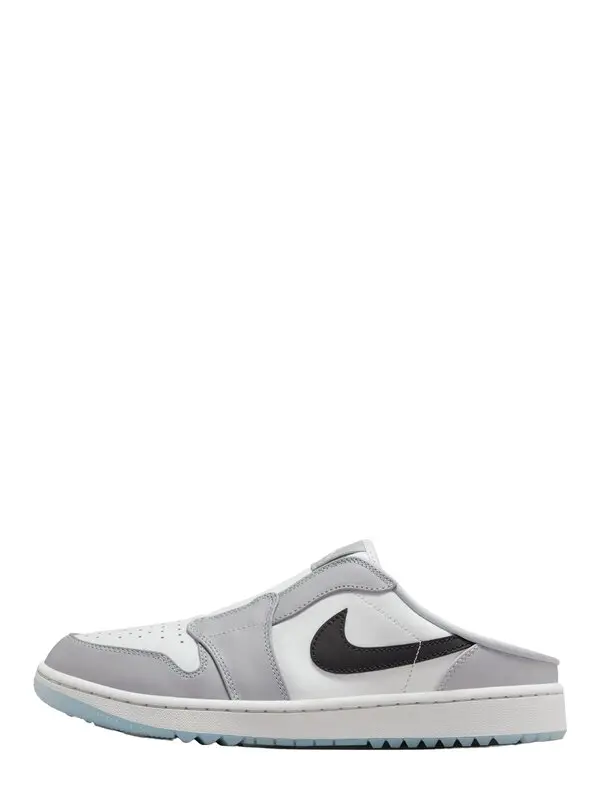 JORDAN 1 Low Golf Mule - Wolf Grey/sail/photon Dust