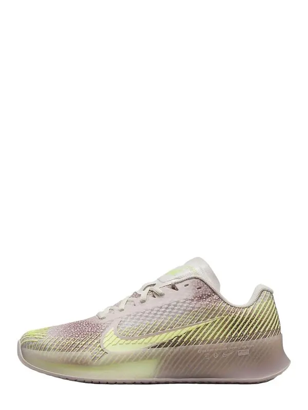 Nike Court Air Zoom Vapor 11 Premium Hard Court Tennis Shoes - Green/purple