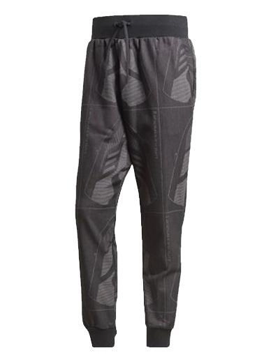 Adidas Jqrd Ftw Pant Sports Stylish Loose Bundle Feet Sports Long Pants Black Gray - Blacklight Gray