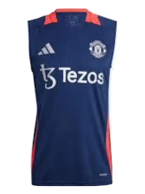 Adidas Ss24 Sport Performance Sleeveless Jersey - Navy