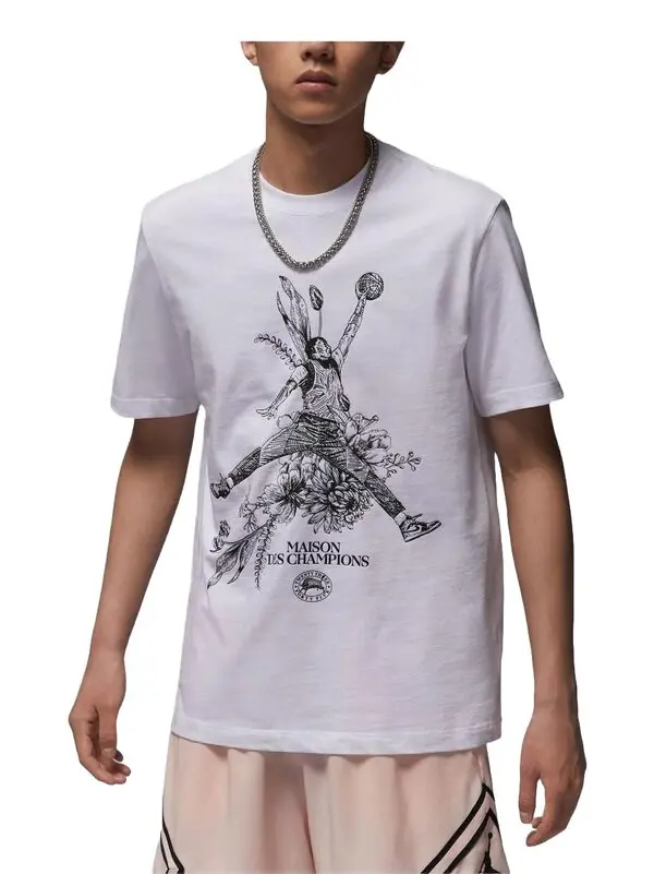 JORDAN Sport Dri-fit T-shirt Asia Sizing - White