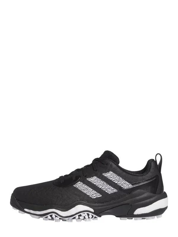 Adidas Codechaos 25 Spikeless Golf Shoes - Core Black/cloud White/lucid Lemon