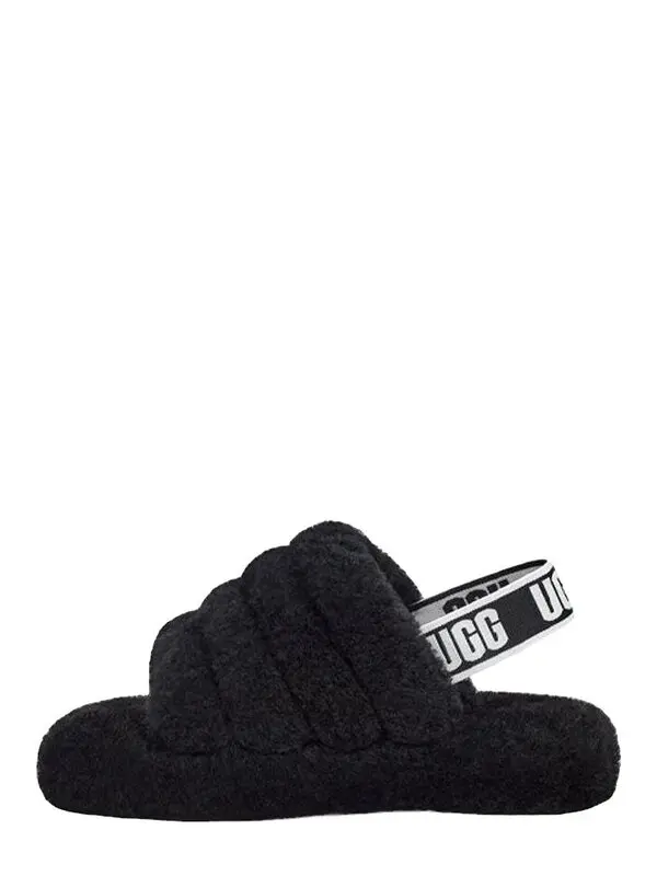 UGG Fluff Yeah Slide - Black