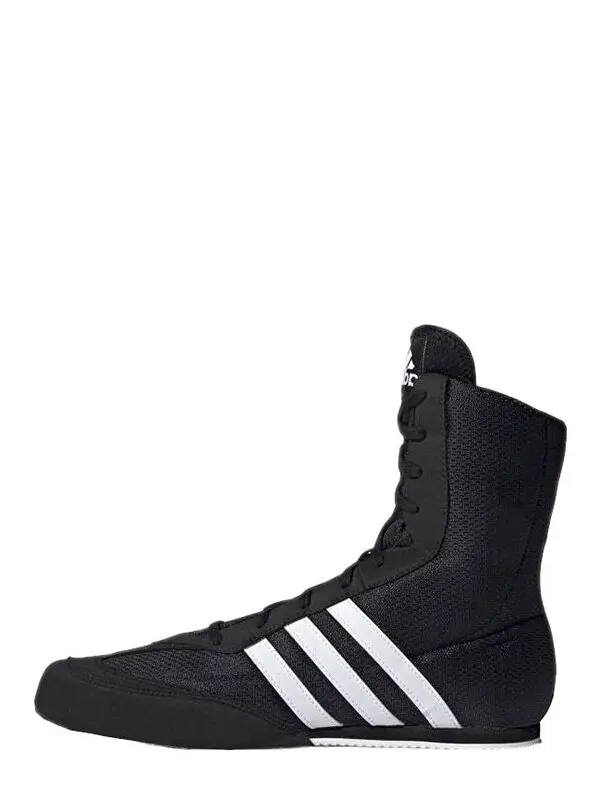 Adidas Box Hog 2.0 High Top Sneakers - Carbon Black/white