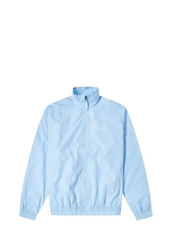 Nike Lab Outdoor Sports Windproof Stand Collar Jacket - Light Blue