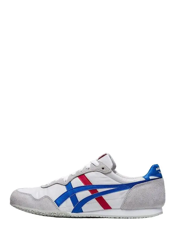 Onitsuka Tiger Serrano "white Directoire Blue" Sneakers - White/blue/red