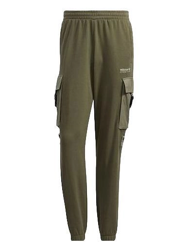 Adidas Originals Adv Sweatpant 1 Cargo Big Pocket Bundle Feet Sports Pants/trousers/joggers Green - Default Color