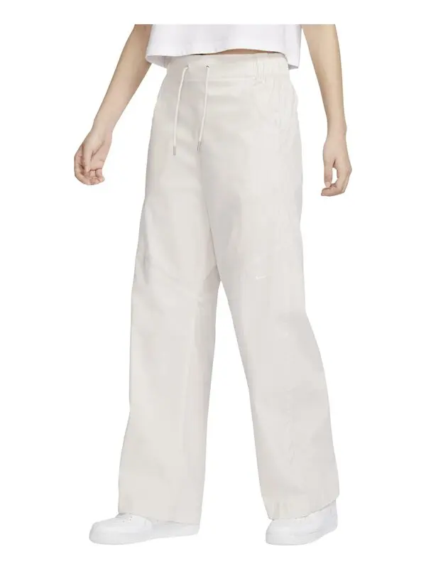 Nike Essentials High-rise Wide Leg Pants - Beige