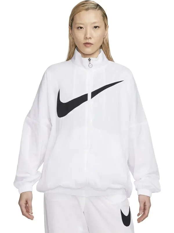 Nike Essential Woven Jacket - White/black