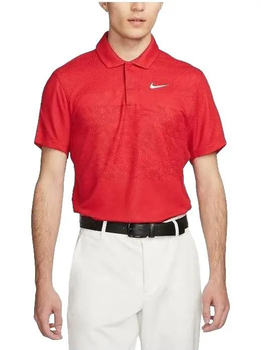 Nike Dri-fit Adv Tiger Woods Polo Shirts - Red
