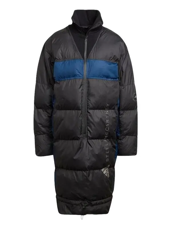 Adidas By Stella Mccartney Long Padded Jacket - Black