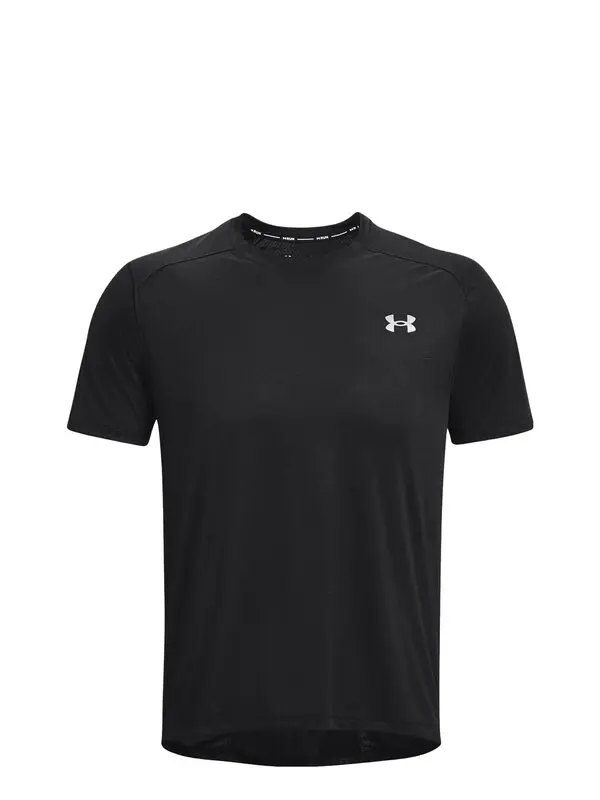 Under Armour Coolswitch Run Short Sleeve T-shirt - Black/reflective