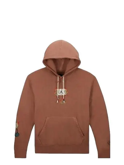 JORDAN X Travis Scott Graphic Hoodie - Archaeo Brown