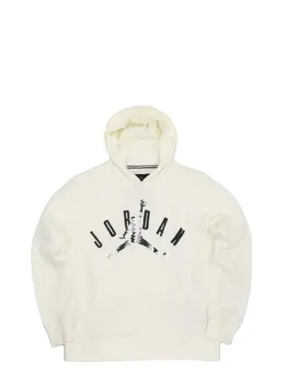 JORDAN Flight Mvp Fleece Pullover Hoodie - Sail/black