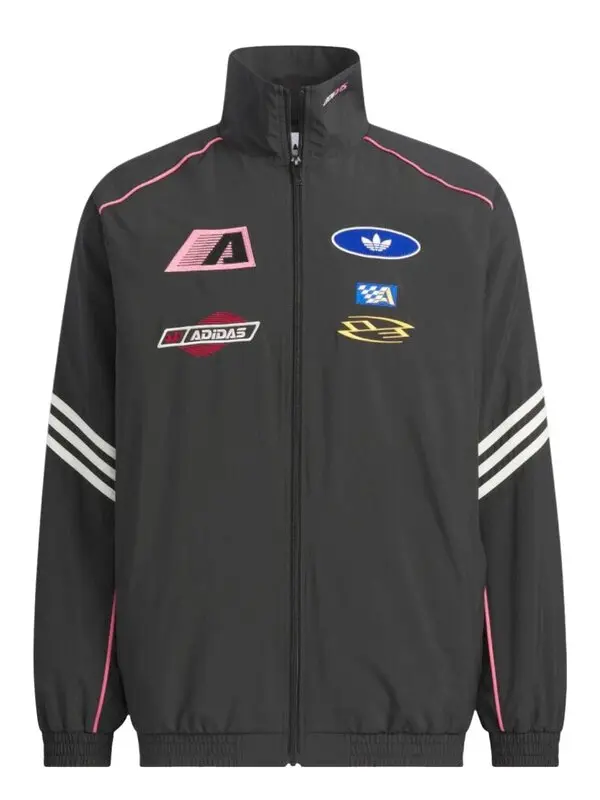 Adidas Moto Sports Jacket - Black/pink