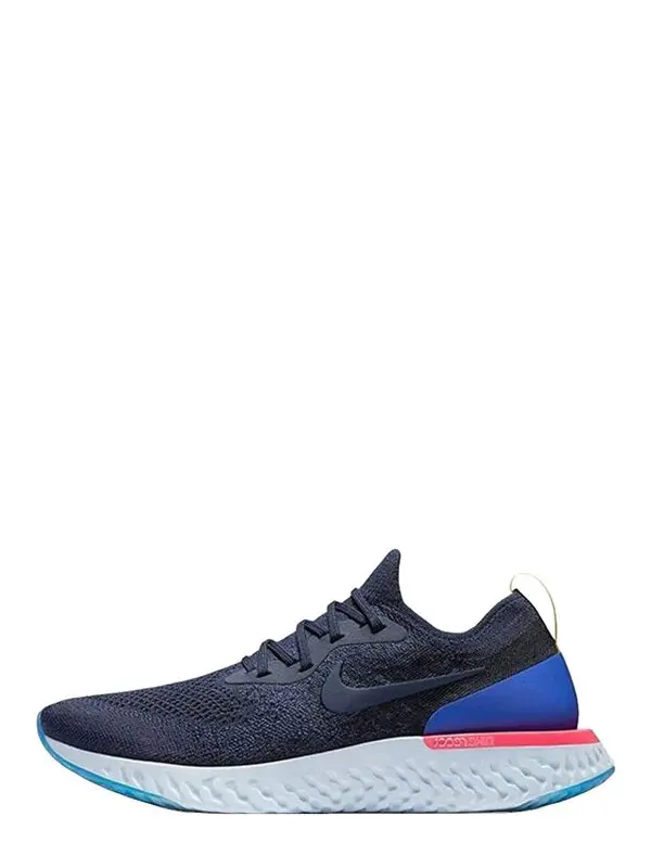 Nike Epic React Flyknit Athletic Sneakers - Navy