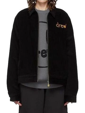 Drew House Painted Mascot Jacket - Black