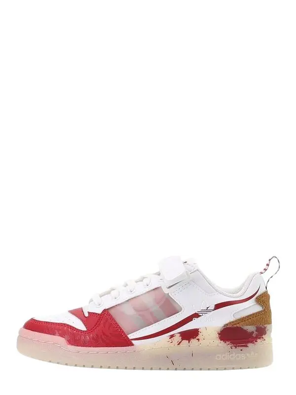 Adidas Forum Low "scary Clown" Sneakers - White/red