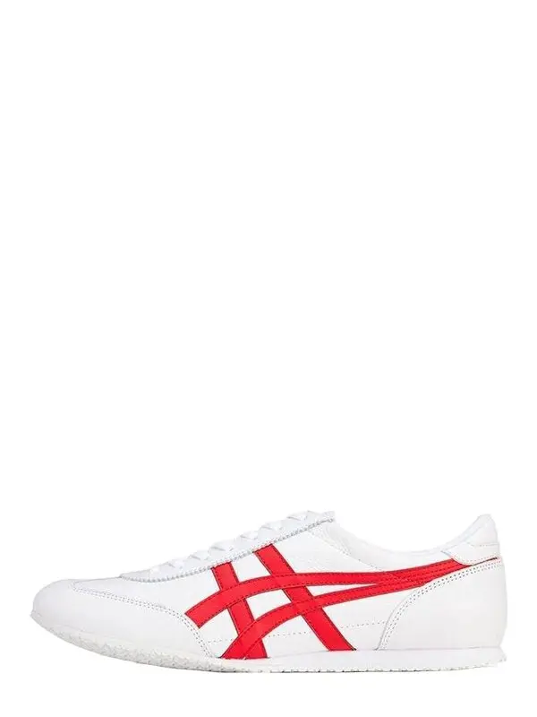 Onitsuka Tiger Machu Racer Sneakers - White/red