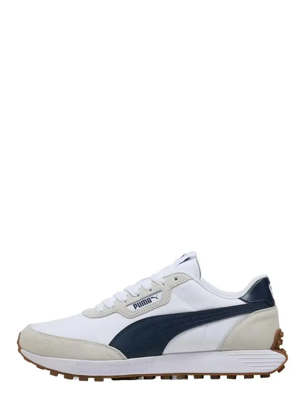 PUMA Runtamed Lugged Classic Sneakers - White/navy