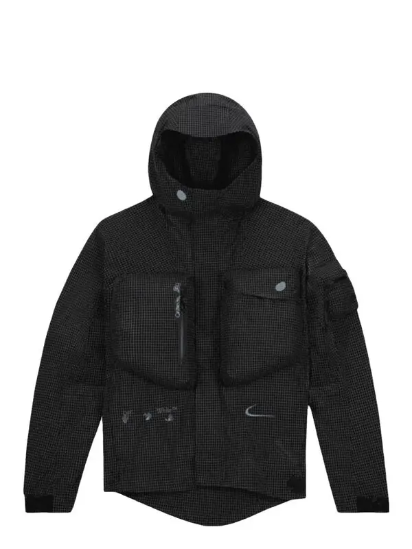 Nike X Off-white Hooded Pocket Jacket - Black