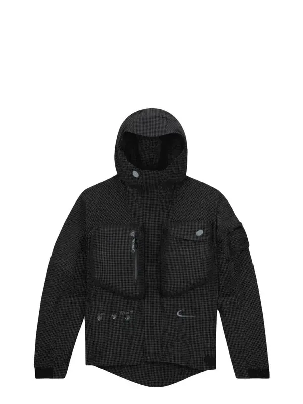 Nike X Off-white Hooded Pocket Jacket - Black