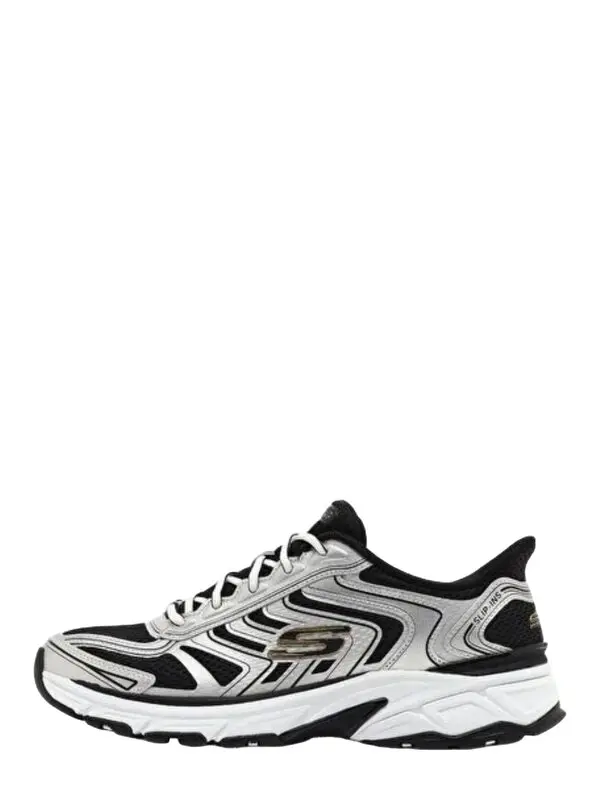 Sketchers Stamina Sneakers - Silver/black
