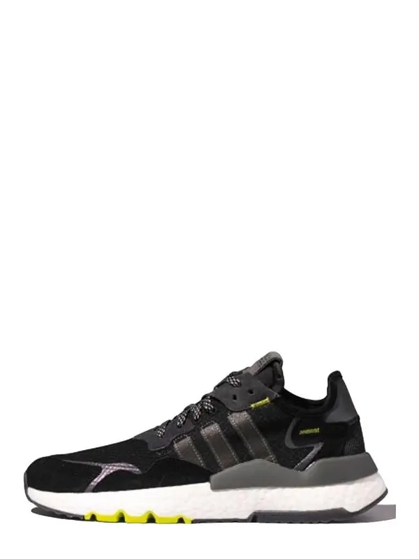 Adidas Nite Jogger Iridescent Sneakers - Black