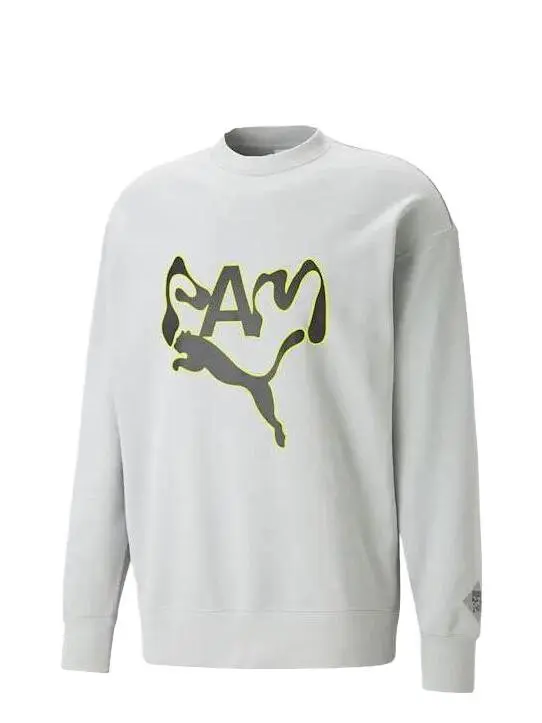 PUMA X Perks And Mini Crewneck Sweatshirt - Grey/black